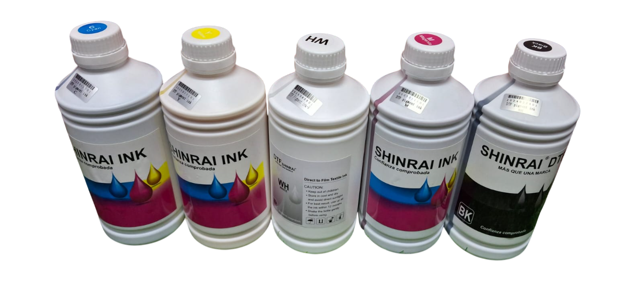 Tinta textil para DTF Botella de 1 litro – IMPORTECDIGITAL